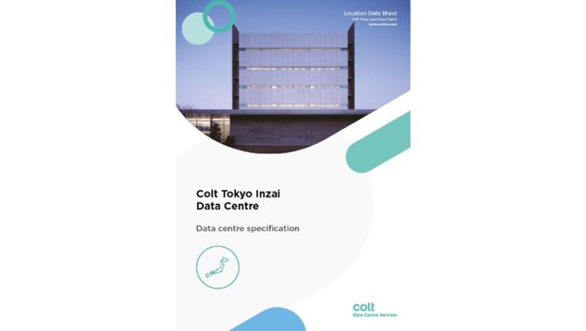 Secure, High Specification Data Centre in Inzai City | Colt DCS