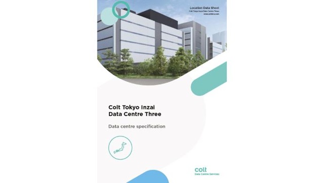 Accessible Data Centre in Chiba New Town, Tokyo | Colt DCS